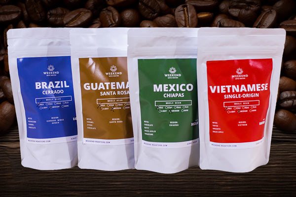 Coffee Bean Box - Variety Pack – Weekend Coffee Roasters